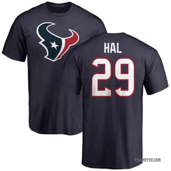 Men's Andre Hal Houston Texans Name & Number Logo T-Shirt - Navy ...